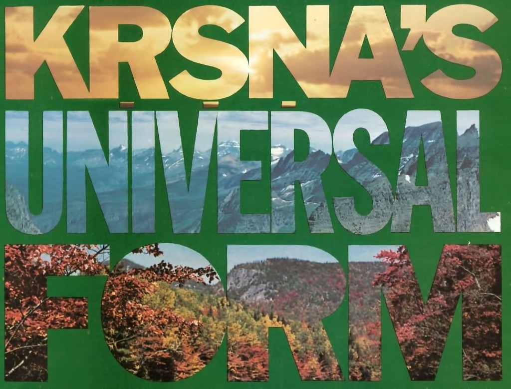 Krishna’s Universal Form – Back to Godhead